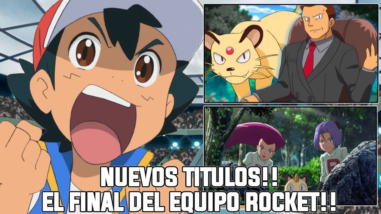 YA ES OFICIAL!! ASH VS EL EQUIPO ROCKET Y LA CAPTURA DE BANETTE!! ASH ...