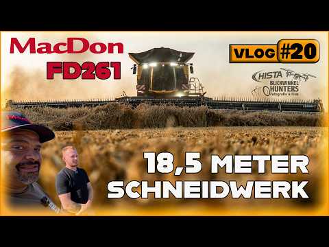 Das weltweit größte Schneidwerk von MacDon im Lager-Weizen  7 FD261 / NewHolland CR11