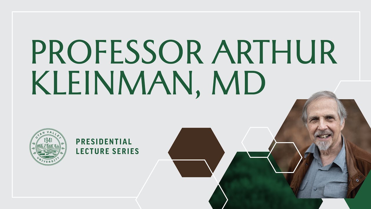 Utah Valley University’s Presidential Lecture Series presents Professor ...