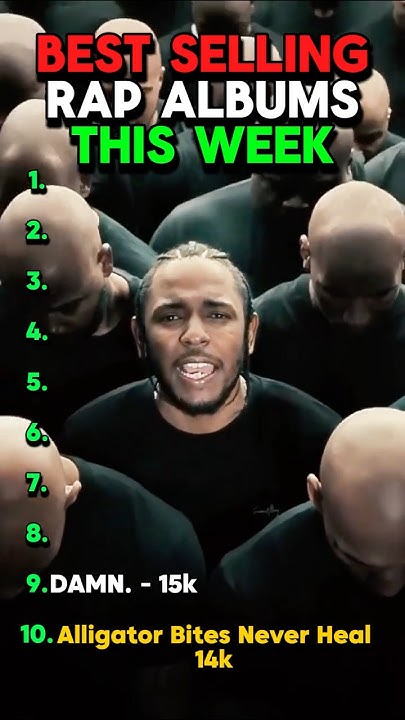 Best Selling Rap Albums THIS WEEK - YouTube