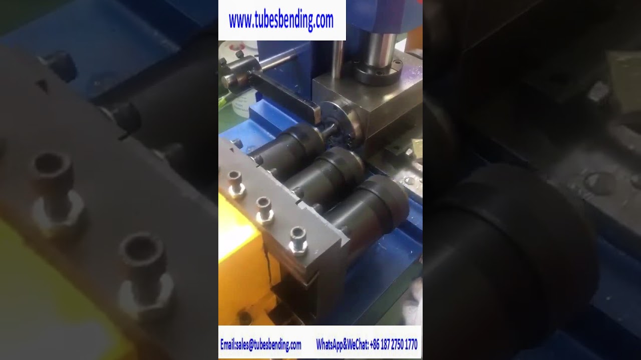 Three station Automatic Tube Shrinking Machine Tube End Forming Machine ...
