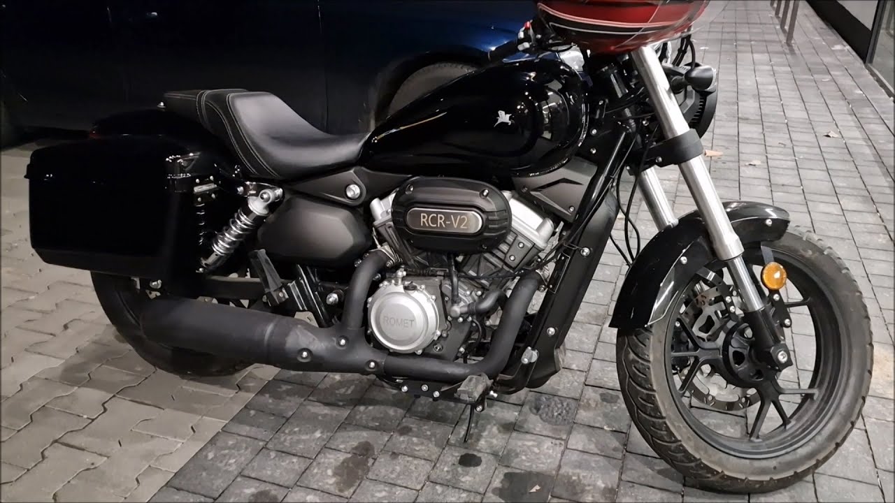 Romet RCR 125cc V2 i dźwięk - with sound - YouTube