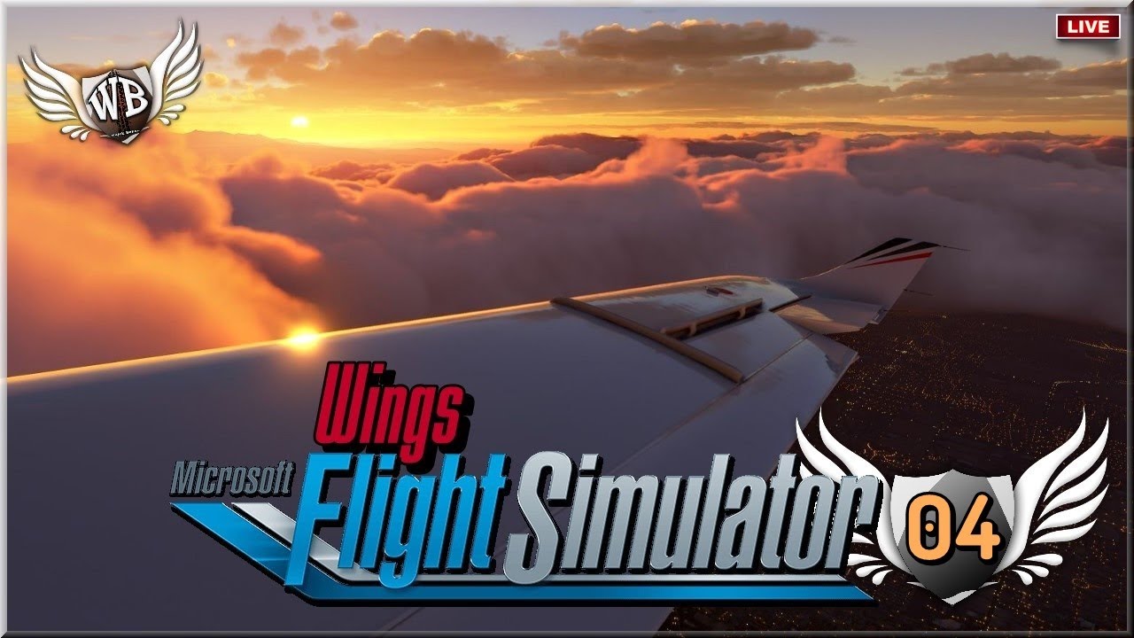 LIVE | Microsoft Flight Simulator | Wings - #4 "W rodzinne strony ...