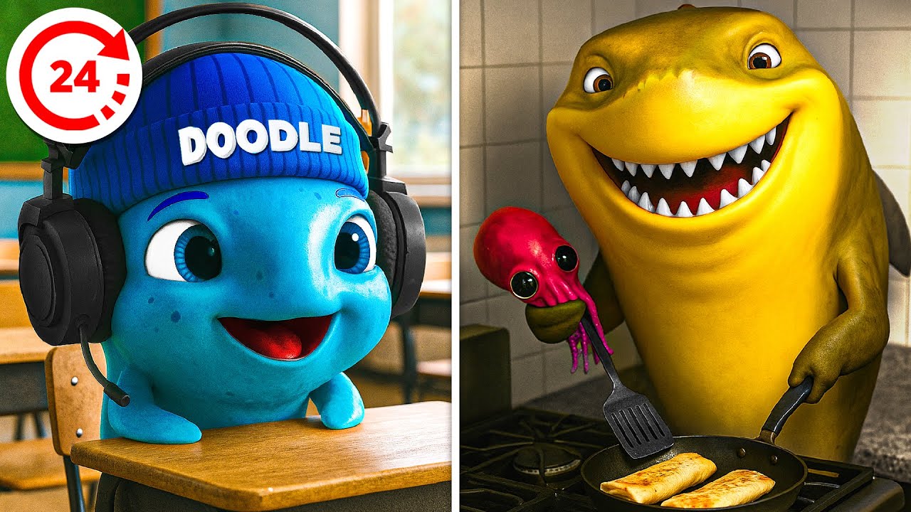 Day in The Life of Doodle and Arkey! - YouTube