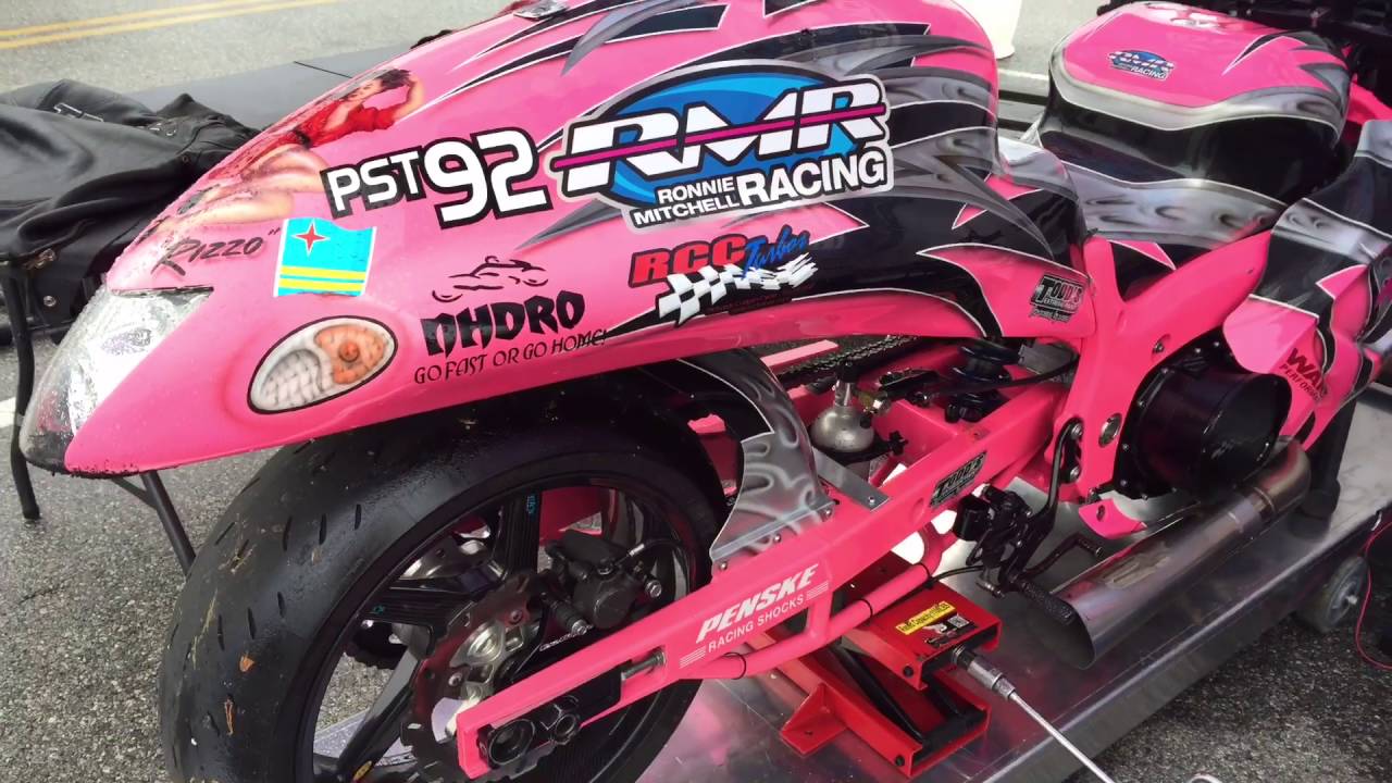 Ronnie Mitchell Racing Pro Street Hayabusa - YouTube