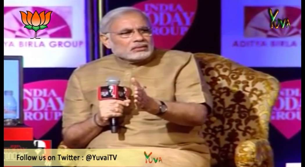 Shri Narendra Modi question answer session at India Today Conclave 2013 ...