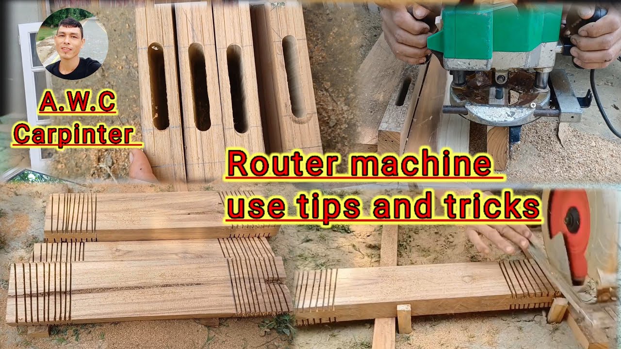How To Make Hols Using Router Machine //होल के लिए राउटर मशीन का उपयोग ...