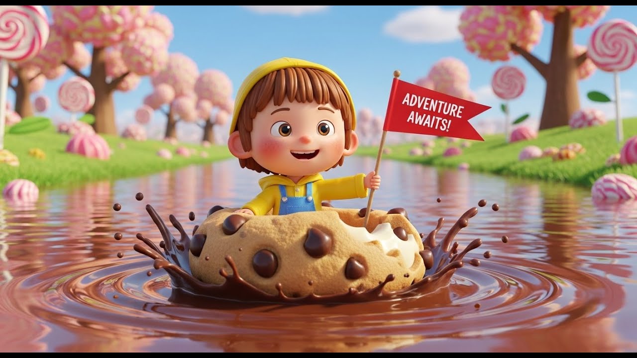 Chocolate River Ride | Fun Nursery Rhymes and Kids Songs Collection ...