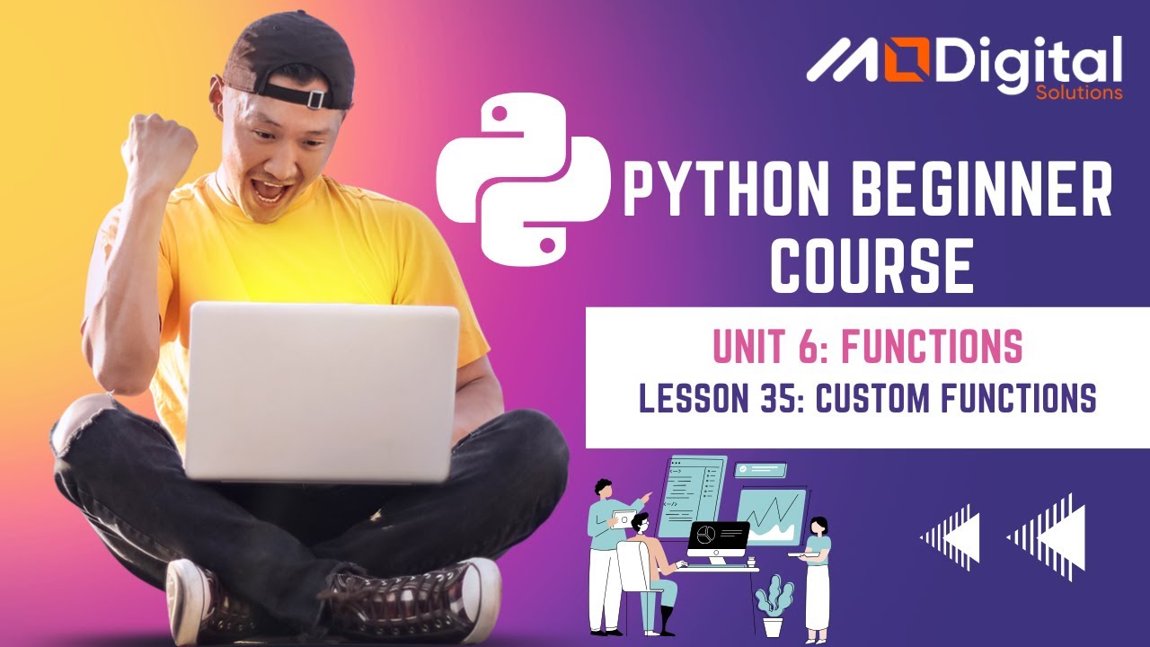 Casharka 35aad | Custom Functions || Barashada Aasaaska Python - YouTube