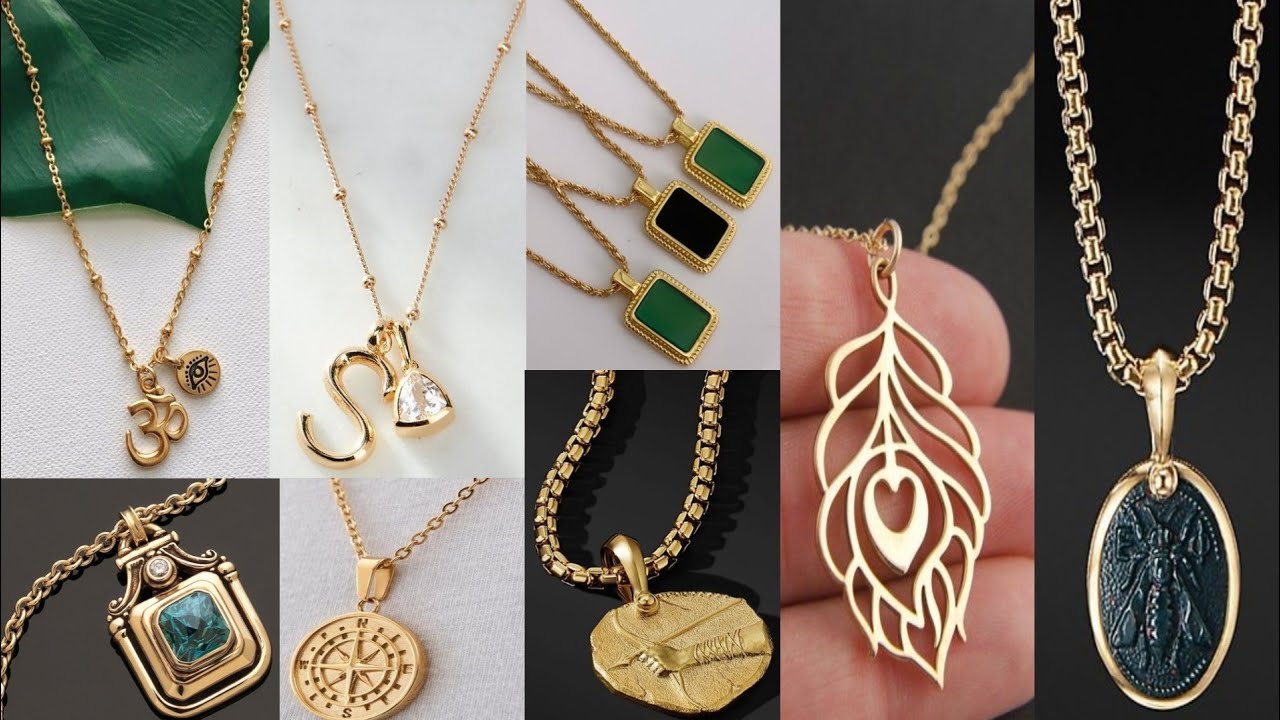 Trending Gold Chains with Pendant || Best Gold Chain with Pendant ...