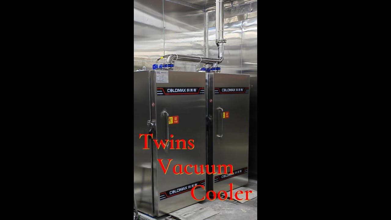 Twins Vacuum Pre-Cooler for ready foods fast cooling | COLDMAX - YouTube