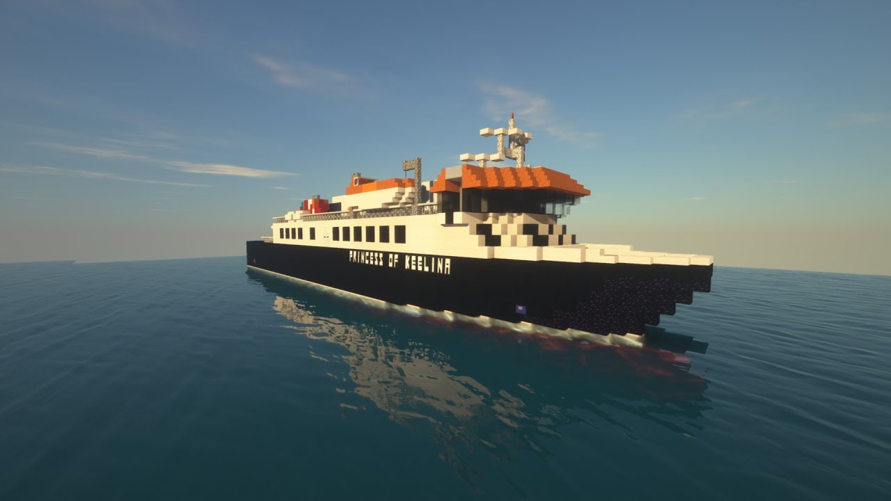 Minecraft: small Ferry - YouTube