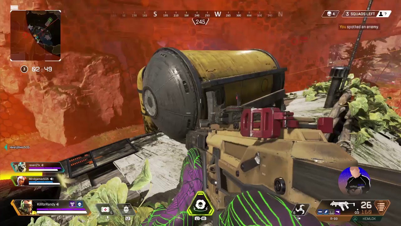 KillforKandy: Apex Legends Caustic Trap Party. - YouTube