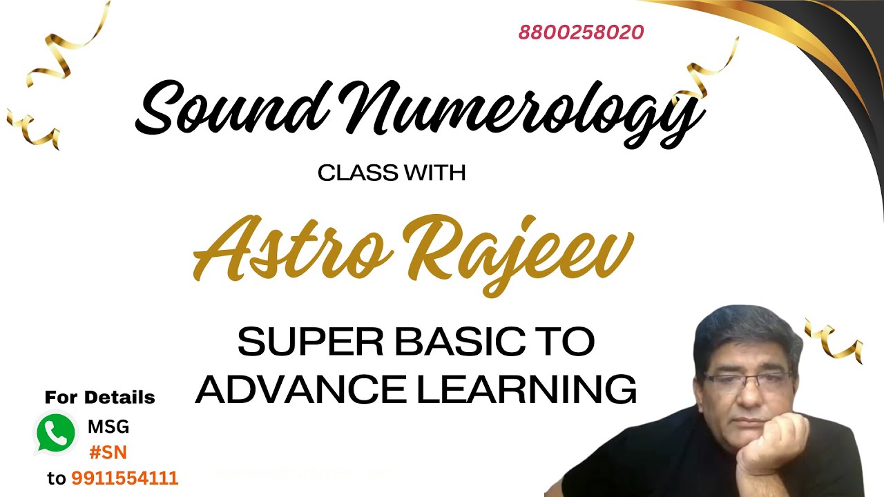 Sound Numerology - Name correction Method - YouTube