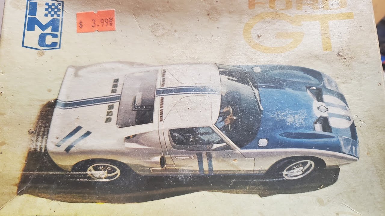 A Vintage IMC Ford GT Model Kit - YouTube