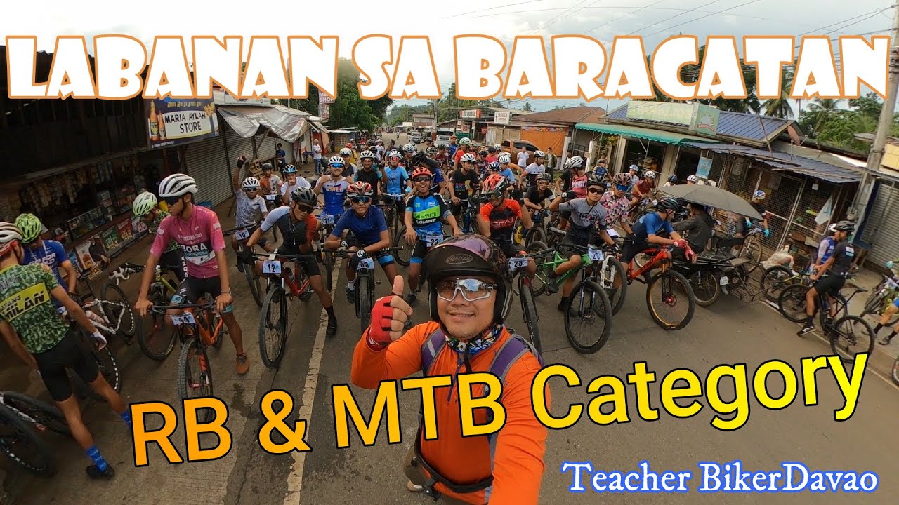 LABANAN sa BARACATAN : RB & MTB RACE #davaobikers #shorts by: Teacher ...