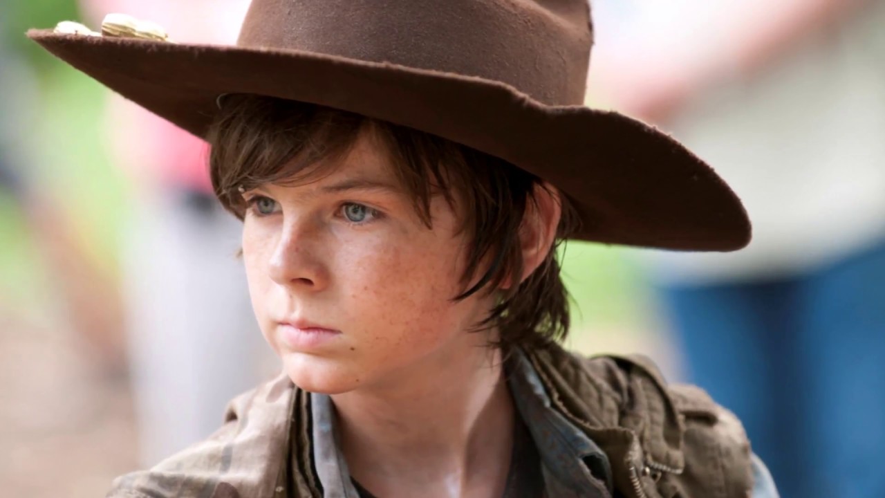 Transformation Of Carl Grimes The Walking Dead Youtube