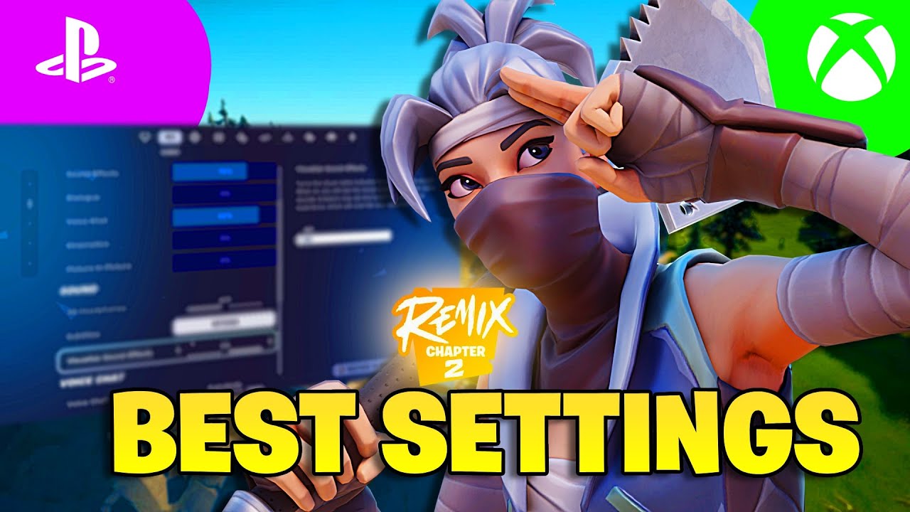 My NEW Keyboard & Mouse SETTINGS are INSANE for Fortnite Chapter 2 ...