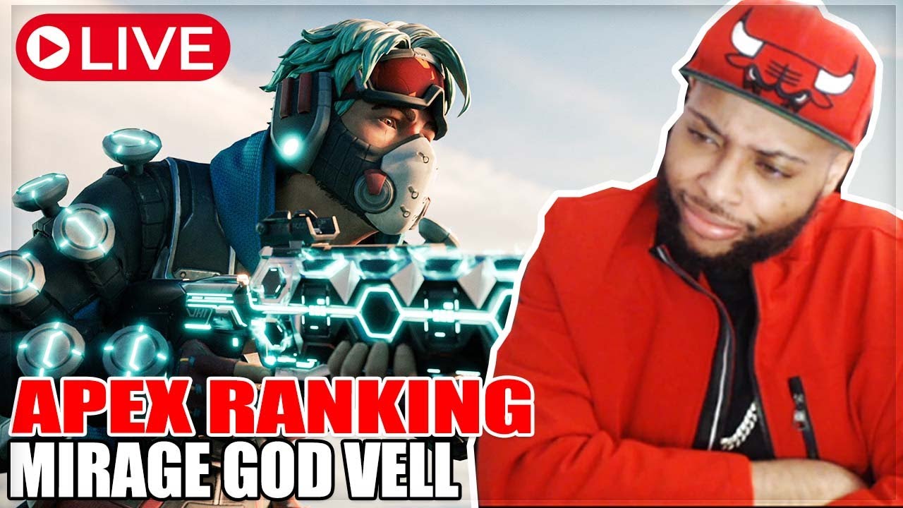 ASK VELL RANKING IN APEX LEGENDS! AGGRESSIVE MIRAGE SLAYER GAMEPLAY ...
