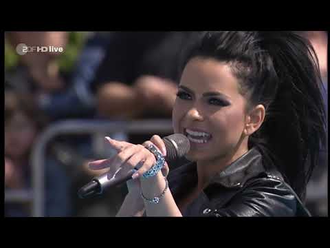 Inna - Sun Is Up Live ZDF Fernsehgarten 28 08 2011 (4K, 60fps)