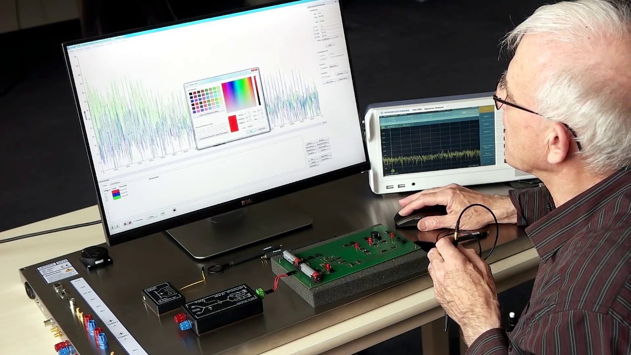 EMC Interference Suppression with Near-Field Probes & Spectrum Analyzer ...