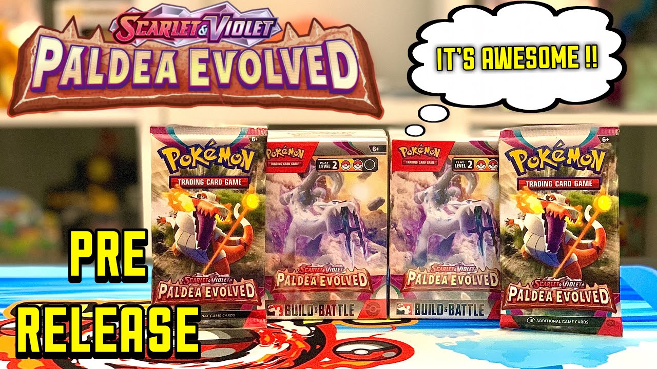 Paldea Evolved Pre-Release Opening!! - YouTube