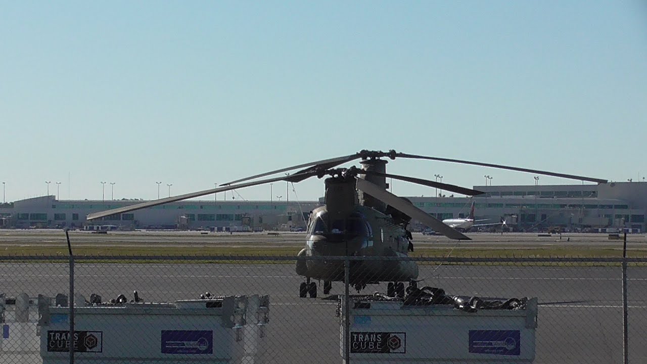 Military Support Helicopters - Hurricane Ian - RSW Airport - YouTube