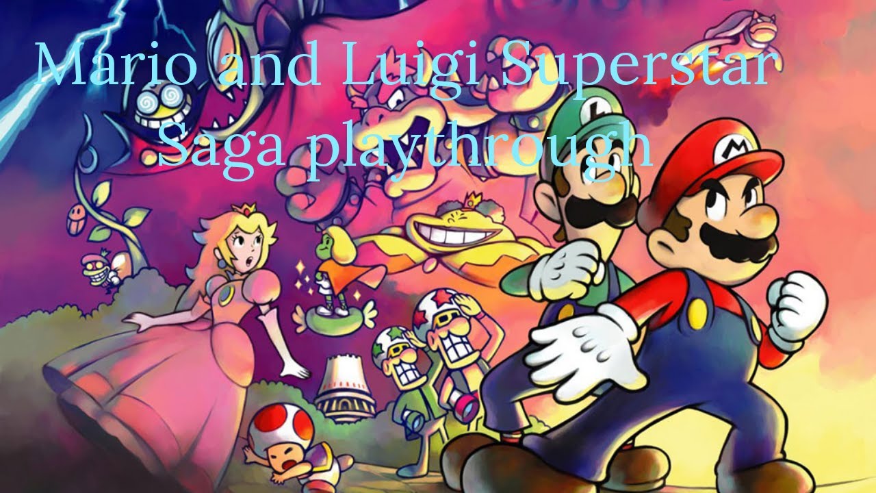 Mario and Luigi Superstar Saga (Original) part 3 Chasing Popple and ...