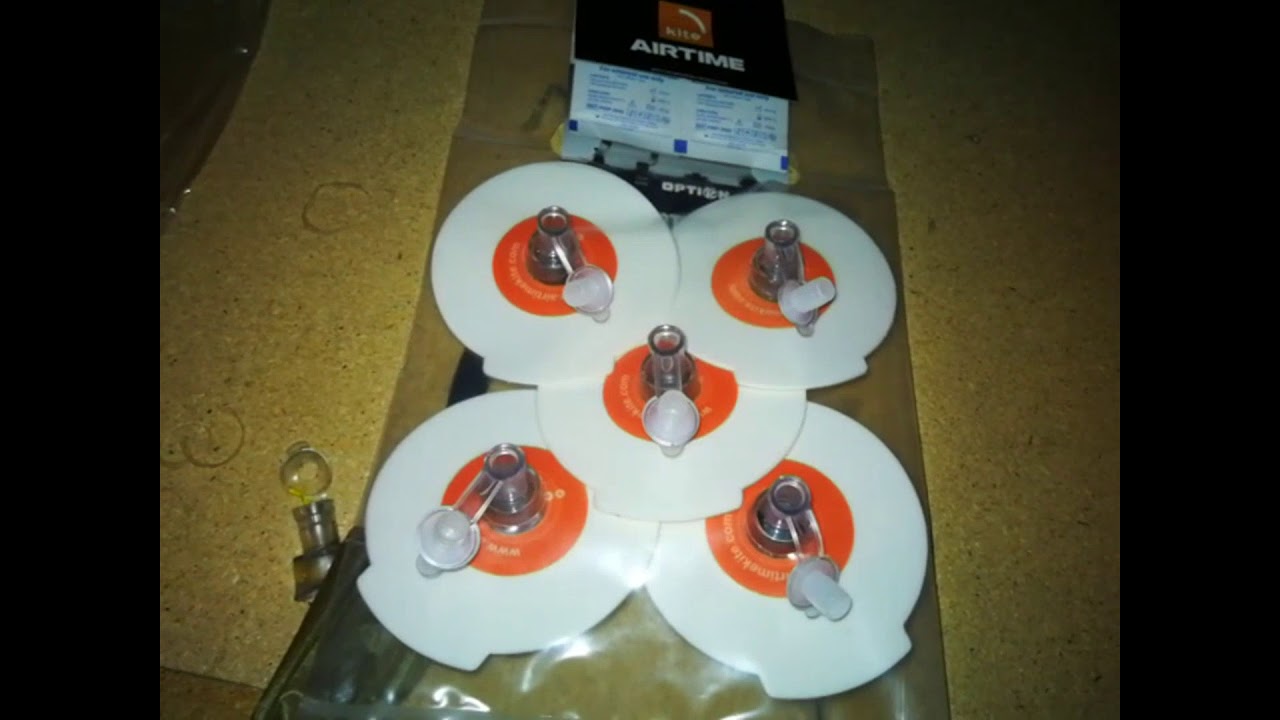 How to replace repair kite bladder valves. - YouTube