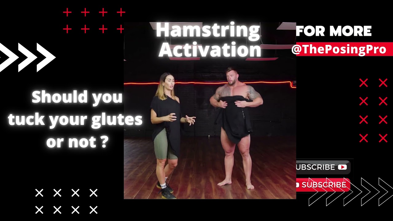 Rear Posing - Hamstrings and Glutes - YouTube