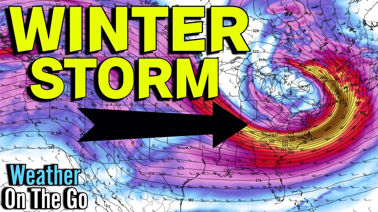 A POWERFUL Winter Storm Coming... Big Snow, White-Out Conditions ...