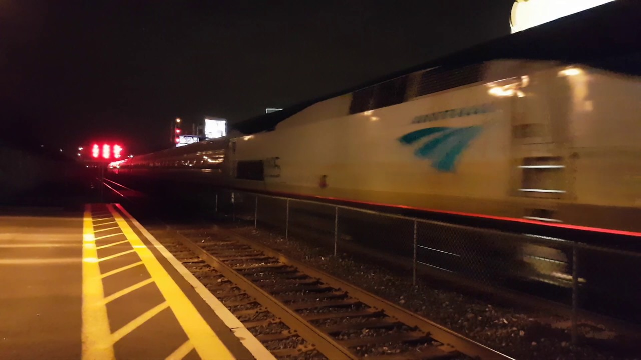 Amtrak train 63 The Maple Leaf - YouTube