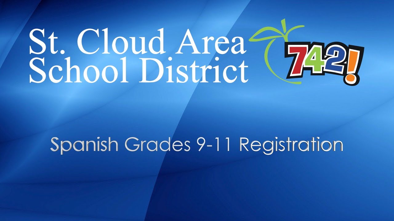High School Class Registration for Grades 9-11 (Spanish) - YouTube