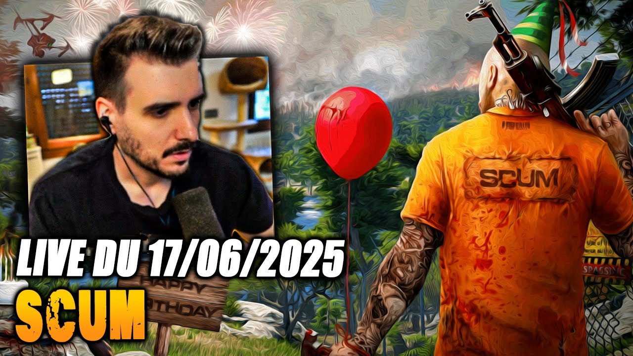 VOD 📺 Découverte de SCUM - Live du 17/06/2025 - SCUM Fr - YouTube