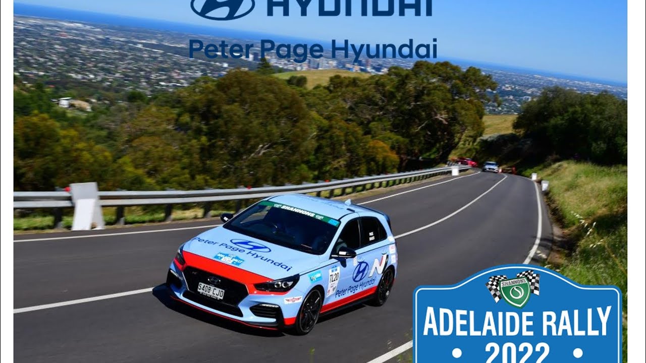 Peter Page Hyundai- N Performance Tour- Adelaide Rally 2022 - YouTube