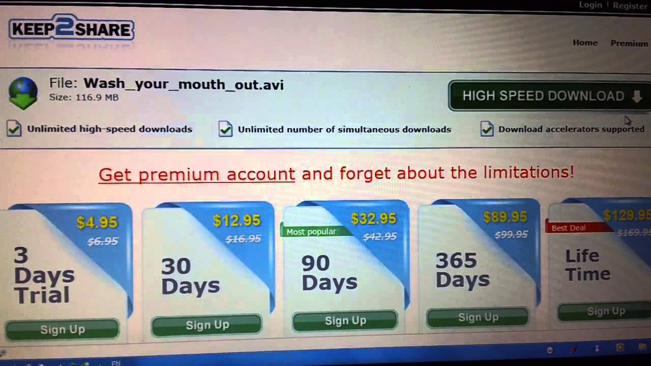 mydownloader.net and keep2share.cc - YouTube