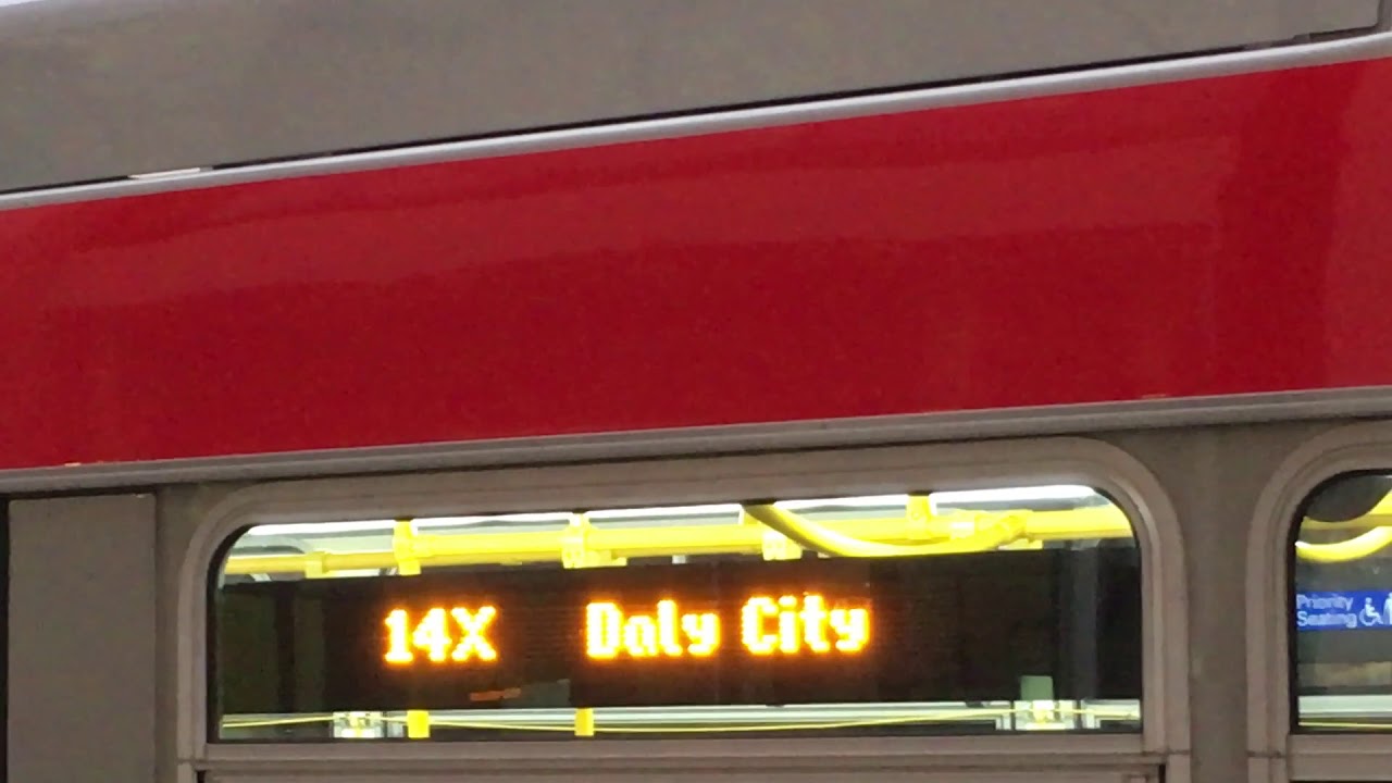 Muni Math: 14X Daly City - YouTube