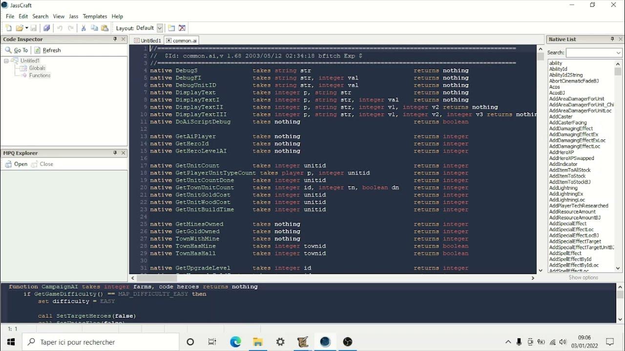 Warcraft 3: AI Script Tutorial - Part 1 - Basics - YouTube