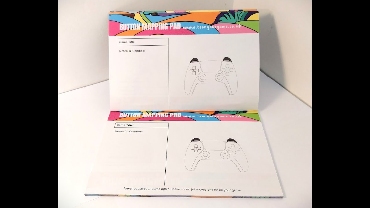 Introduction to the Be On Your Game! Button Mapping Pad - YouTube