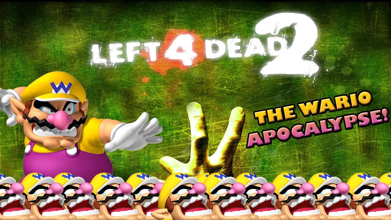 EXPLODING WARIO BOOMERS!!! - LEFT 4 DEAD 2 INSANE MUTATION - YouTube