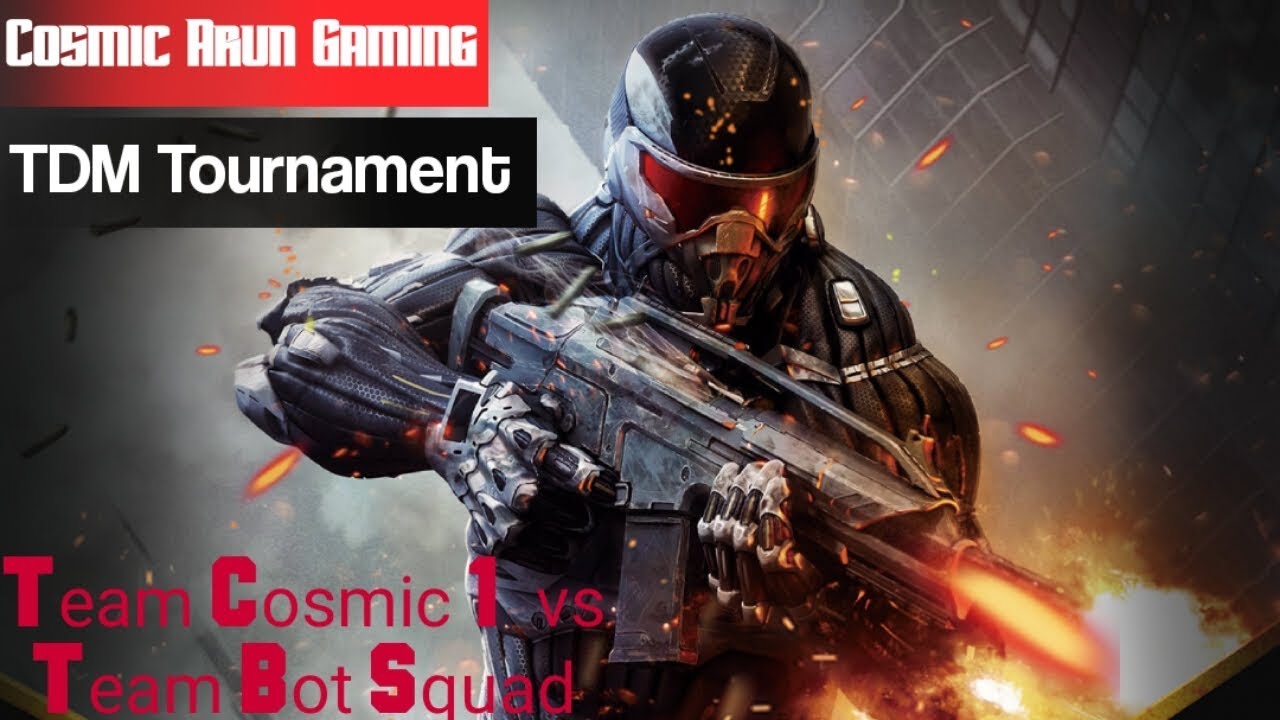 Cosmic Arun Gaming | TDM Tournament Live Tamil | Team Cosmic 1 vs Team ...