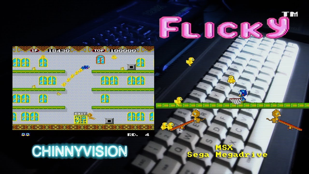 ChinnyVision - Ep 427 - Flicky - MSX, Sega Megadrive - YouTube