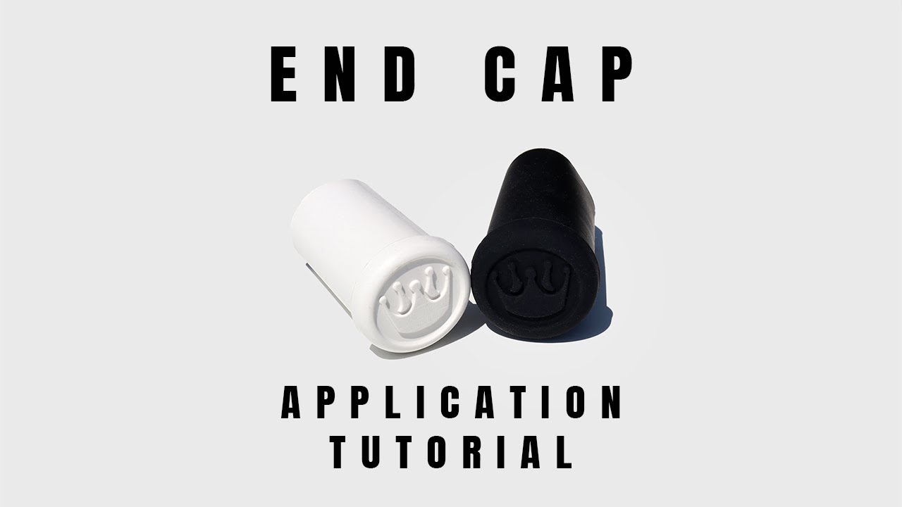 HOW TO PUT ON A HOCKEY STICK END CAP - YouTube