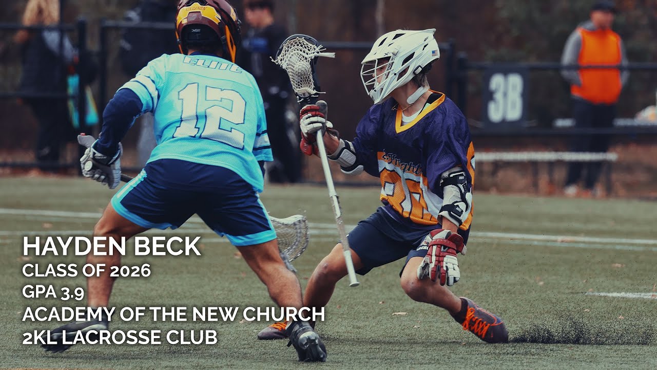 Hayden Beck Class of 2026 Updated Lacrosse Highlights for 2024 - YouTube