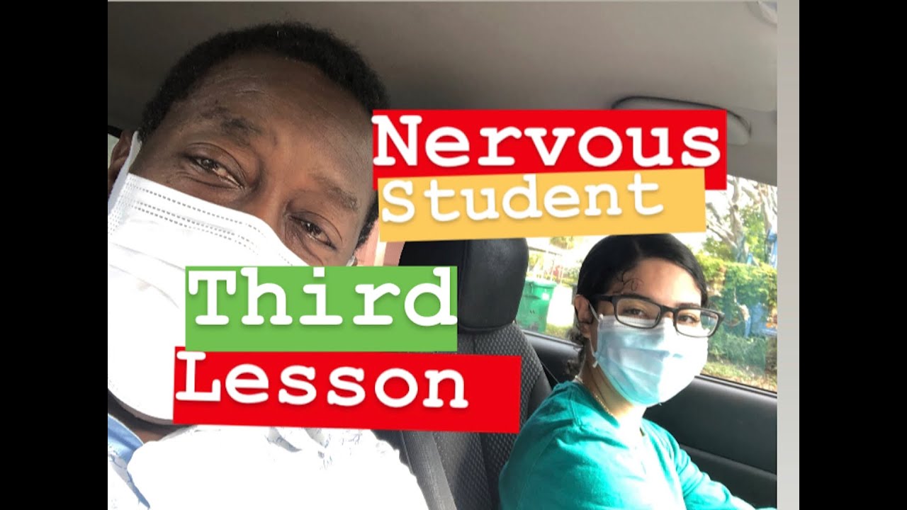 DRIVING lesson [NERVOUS] STUDENT - YouTube