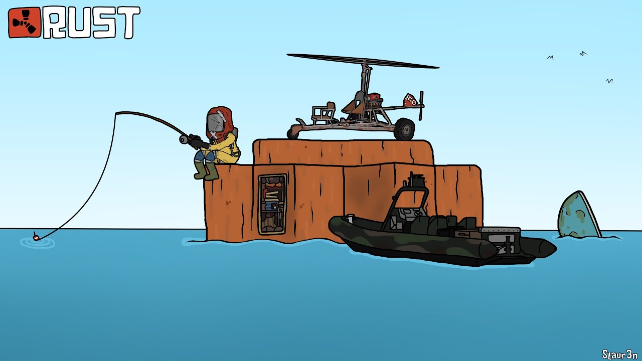 FRIENDLY ROLEPLAYERS TURN INTO MEN OF THE SEA - RUST - YouTube