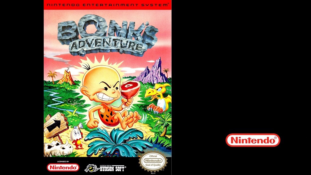 Bonk's Adventure (NES) (Gameplay) The NES Files - YouTube