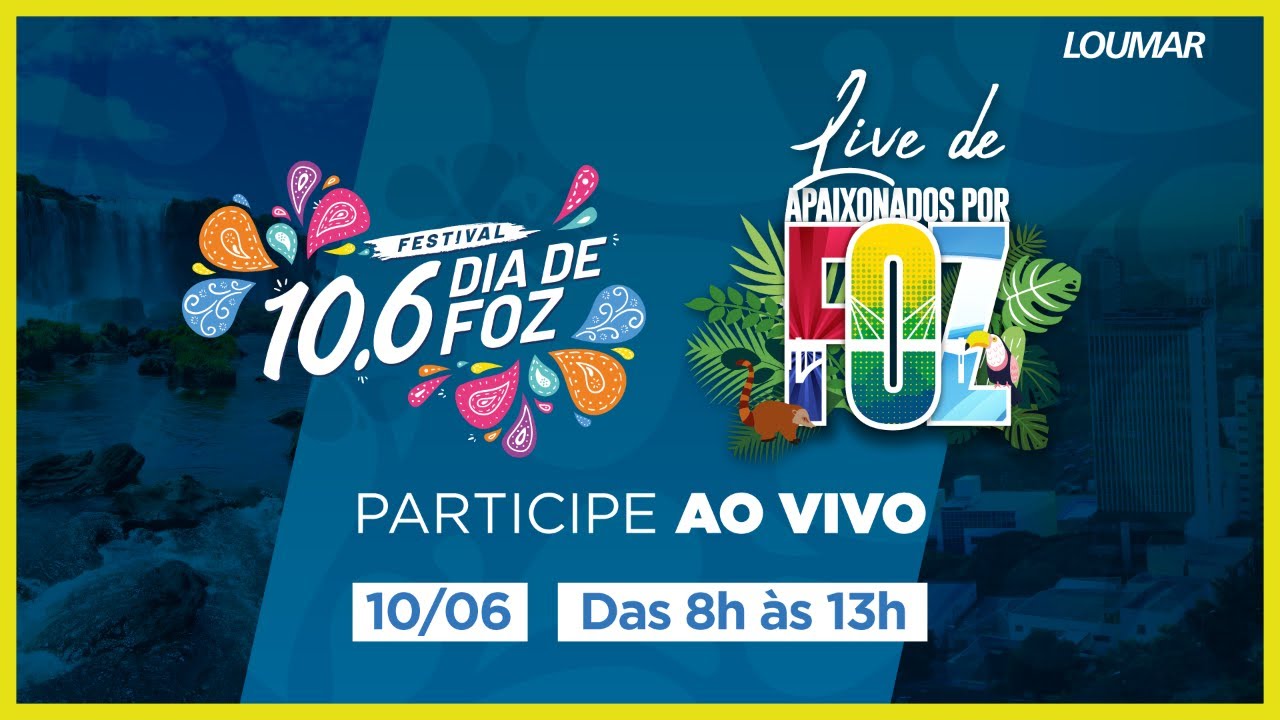 FESTIVAL 10.6 - LIVE DOS APAIXONADOS POR FOZ 💚 (10/06 das 08h ÀS 13h ...
