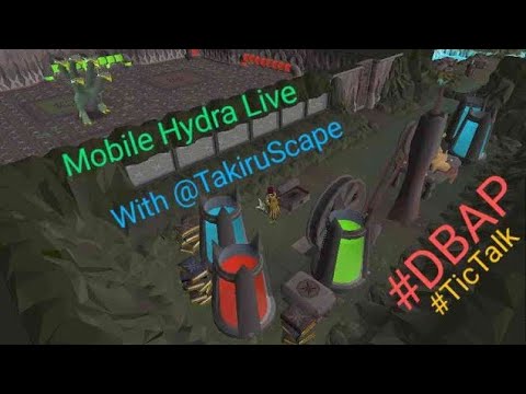 Mobile Hydra Task #DBAP #TicTalk - OSRS Mobile Live - YouTube