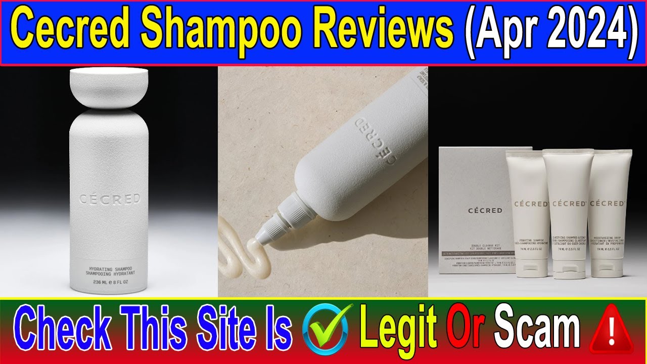 Cecred Shampoo Reviews (Apr 2024) Watch Video & Know About The Product ...